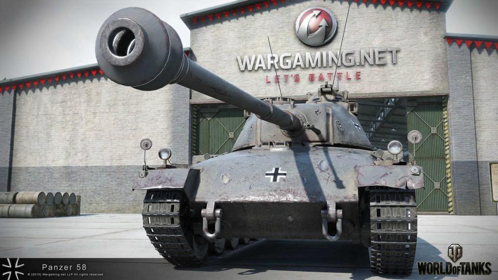 World of Tanks Panzer 58 HD model pictures - MMOWG.net