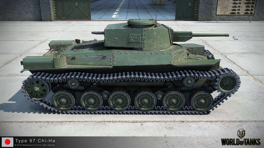 World of Tanks Type 95 Chi-Ha HD model pictures - MMOWG.net