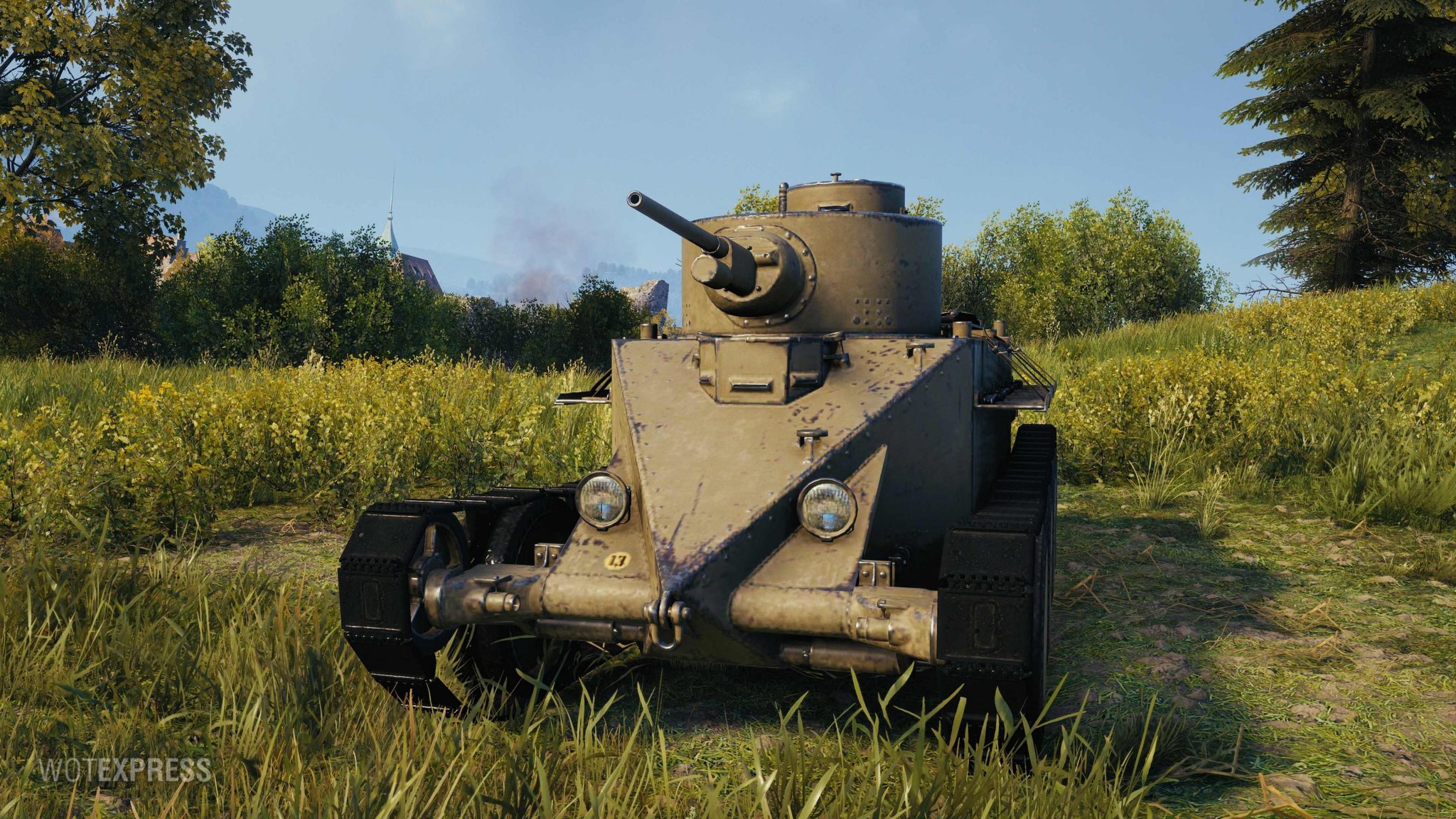 World of Tanks Supertest - Medium Tank T3 - in game pictures - MMOWG.net