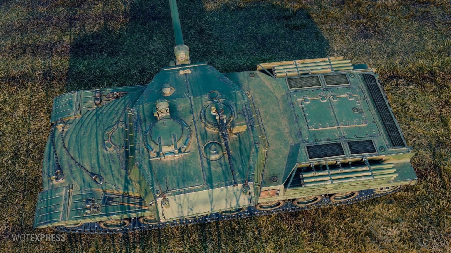 World of Tanks Supertest - BZ-166 - in game pictures - MMOWG.net