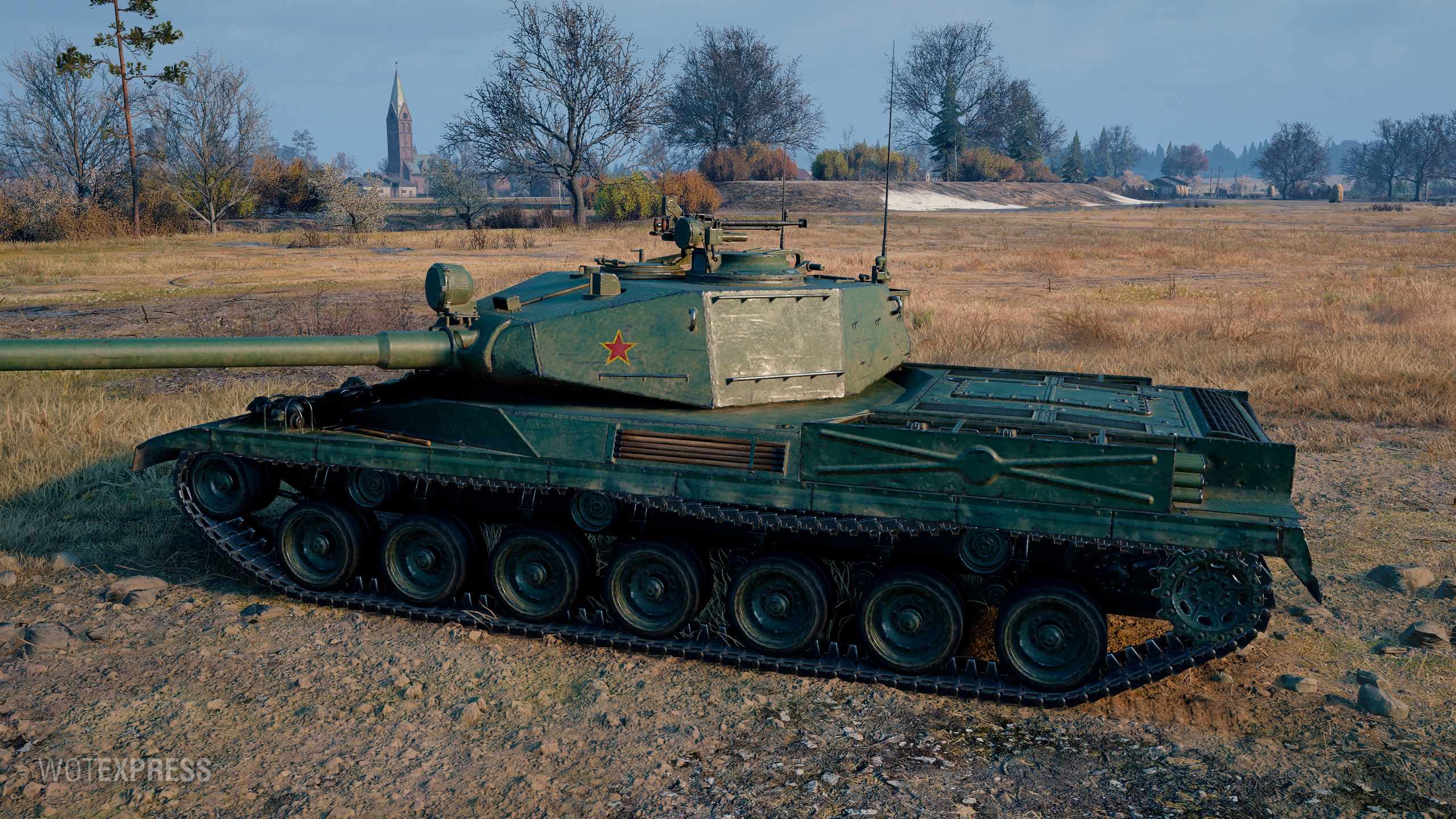 World of Tanks Supertest - BZ-166 - in game pictures - MMOWG.net