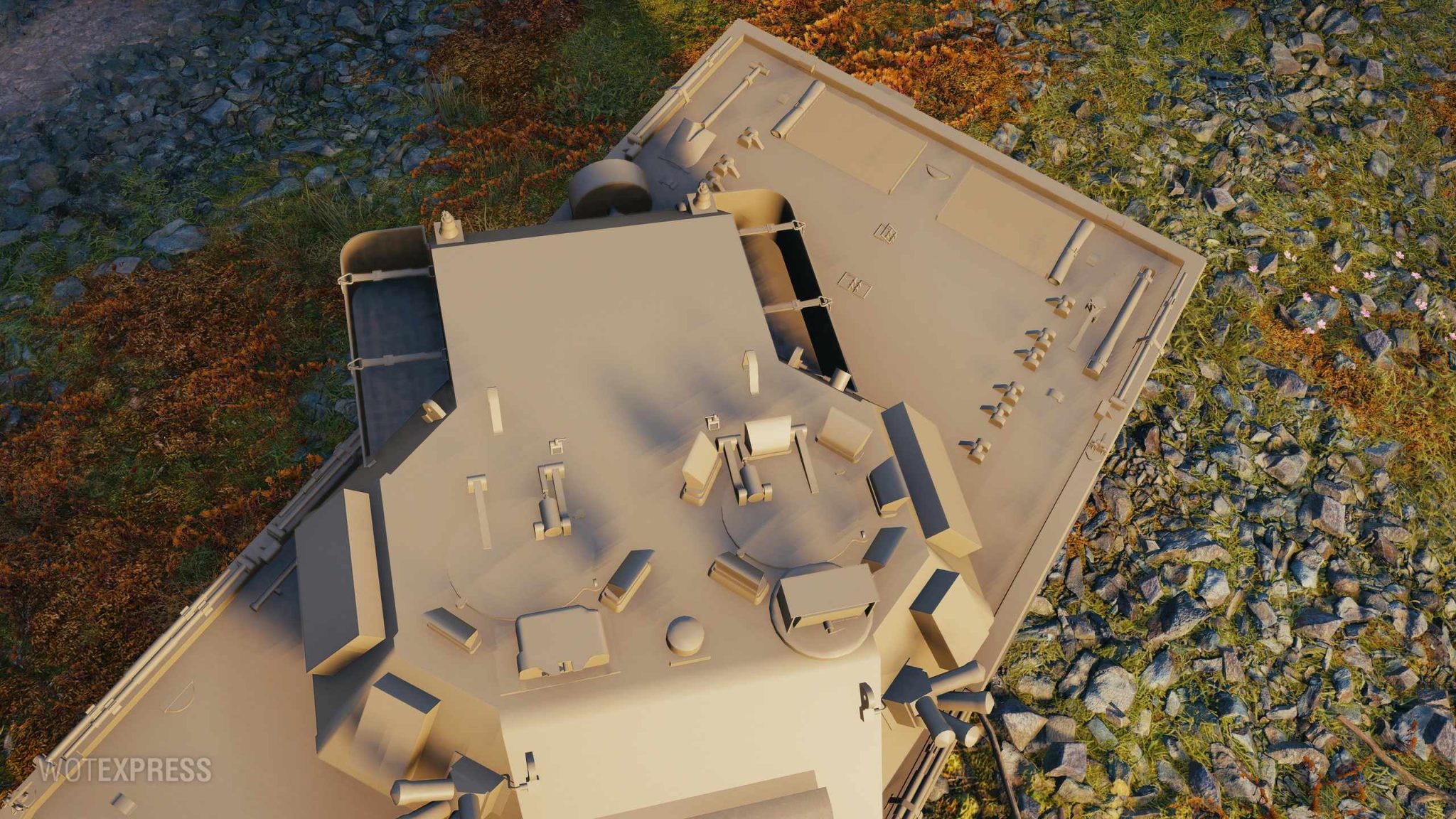 World of Tanks Supertest - GSOR 1010 FB - preliminary model pictures ...