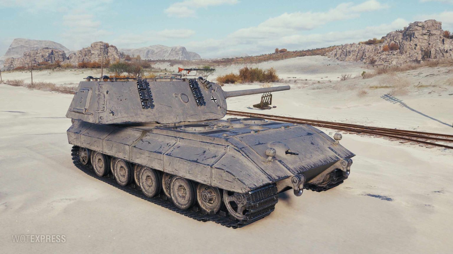 World of Tanks supertest - Pz Kpfw Tiger Maus 120t - in game pictures ...
