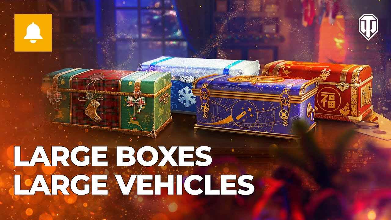 World of Tanks - Win Free Large Boxes using Your Well-Deserved Reward ...